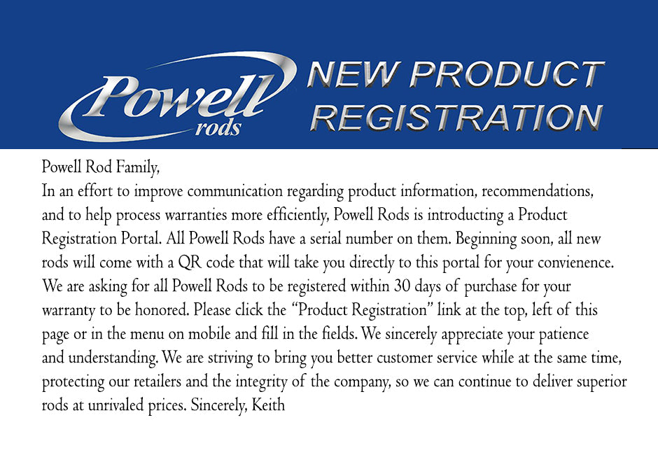 Powell Fishing Rods | Performance you can rely on since 1910